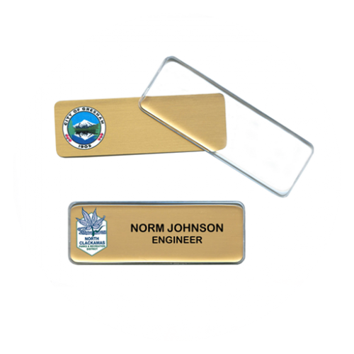 Reusable Name Badges